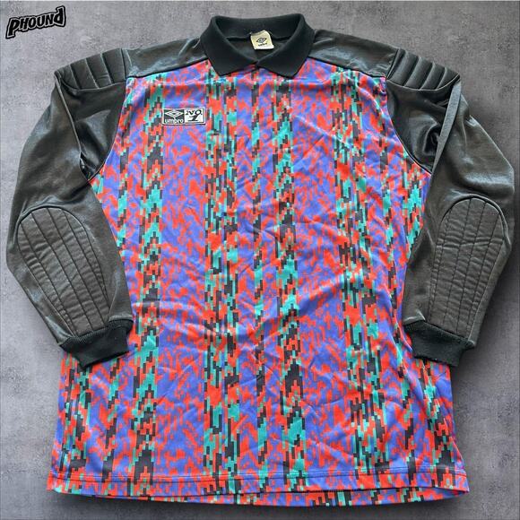 Umbro | Shirts | Vintage Umbro Goalkeeper Shirt Mens Xl Padded 9s No ...